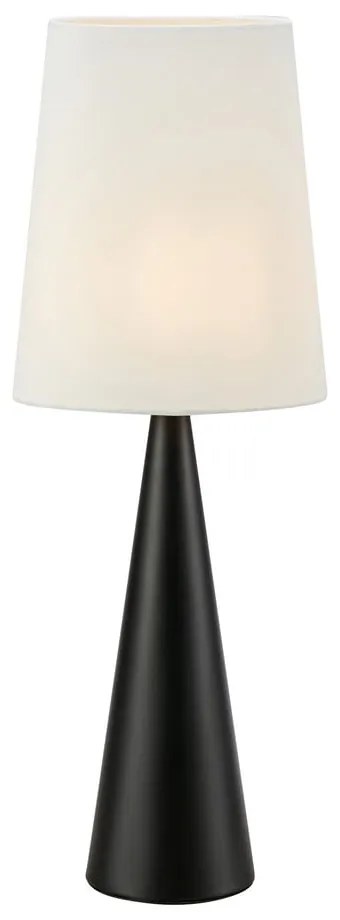 Černo-bílá stolní lampa (výška 64 cm) Conus – Markslöjd