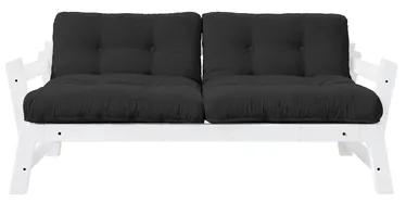 sofa STEP by Karup - 75*158 cm white (bílá) + futon dark grey 734