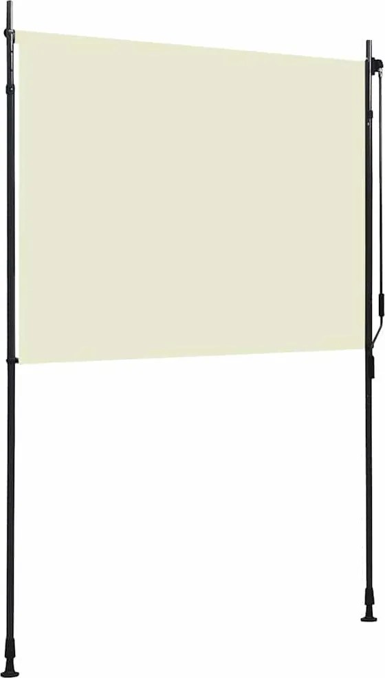 Venkovní roleta 150 x 270 cm krémová 145941