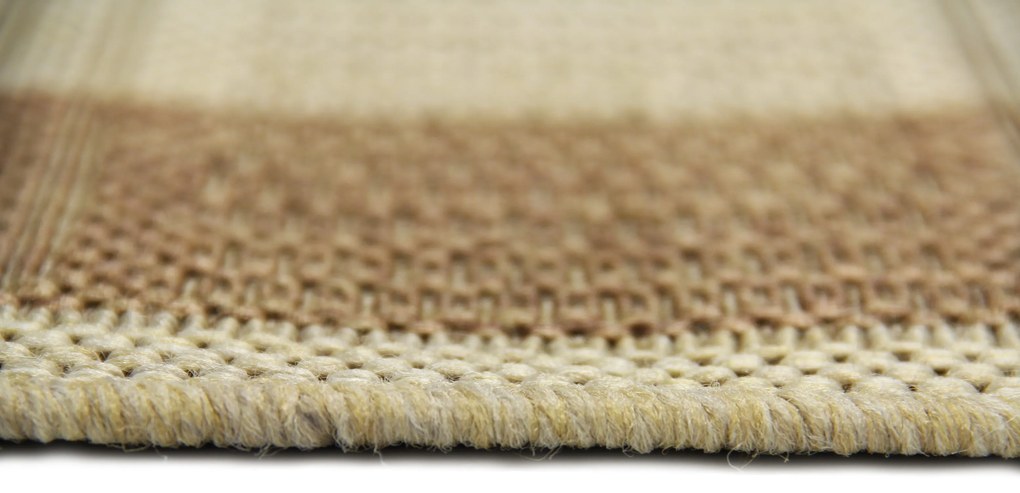 Oriental Weavers, Kusový koberec SISALO/DAWN 879/J84D (634D), 66x120, béžová, chodba / předsíň