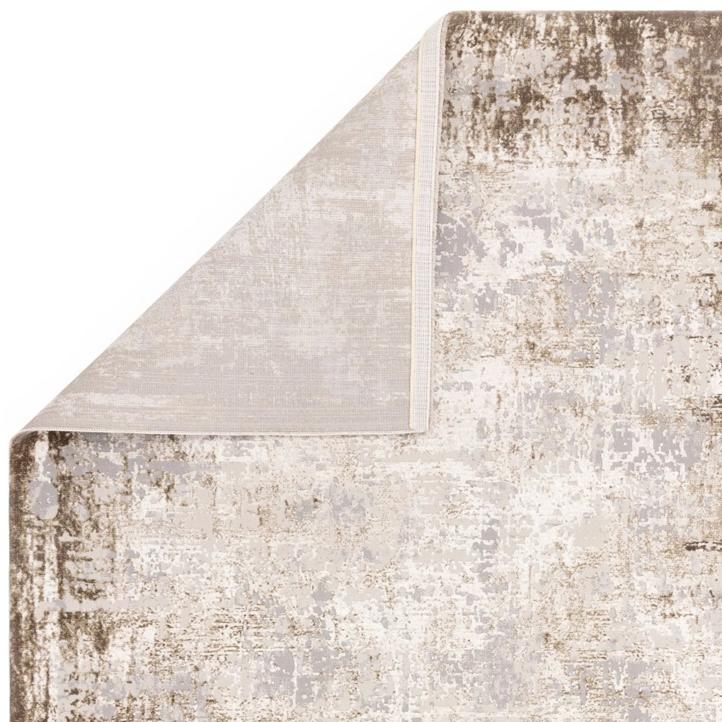 Tribeca Design Kusový koberec Zoom Border Beige Rozměry: 120x170 cm