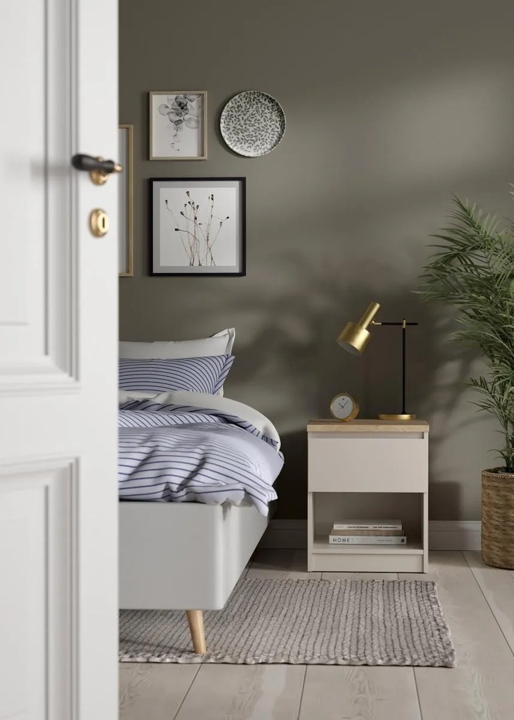 FALCO Noční stolek Simplicity 238 kašmír/jackson hickory