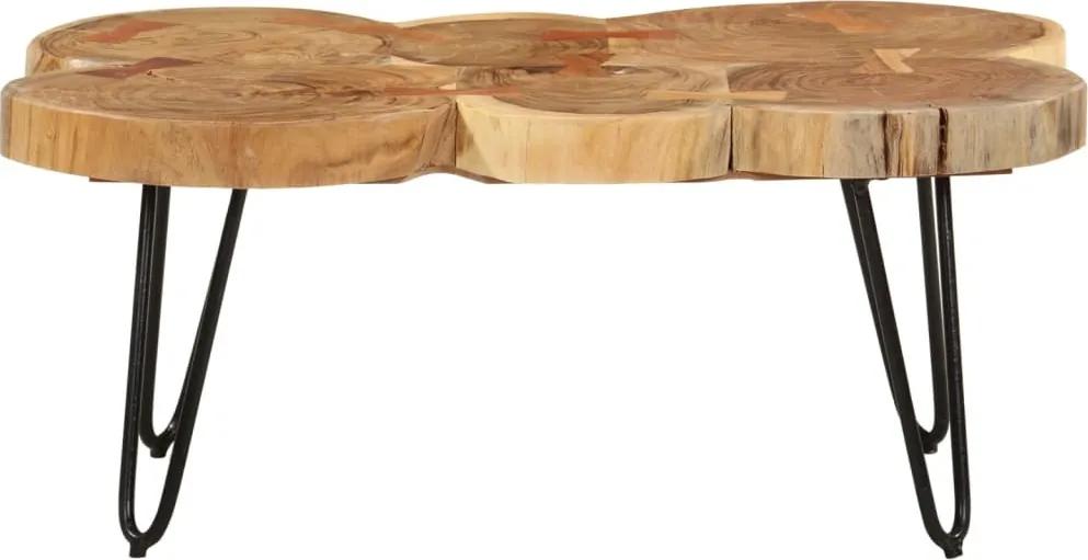 vidaXL Konferenční stolek 36 cm 6 dřevěných koláčů masivní akácie [353300]