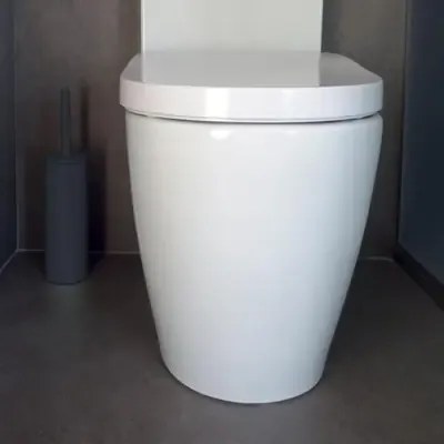 Spirella AKIRA WC štětka matná černá / ocel