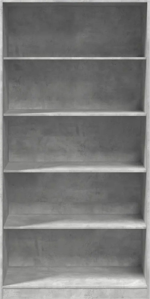 Šatní skříň betonově šedá 100 x 50 x 200 cm dřevotříska 3307732
