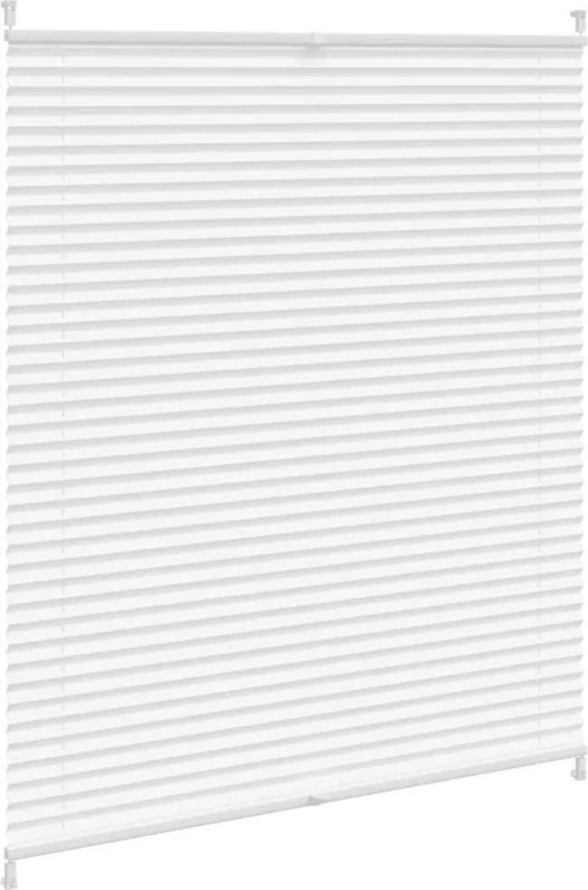 Plisované žaluzie / rolety Plisse 100 x 125 cm - bílé 240610