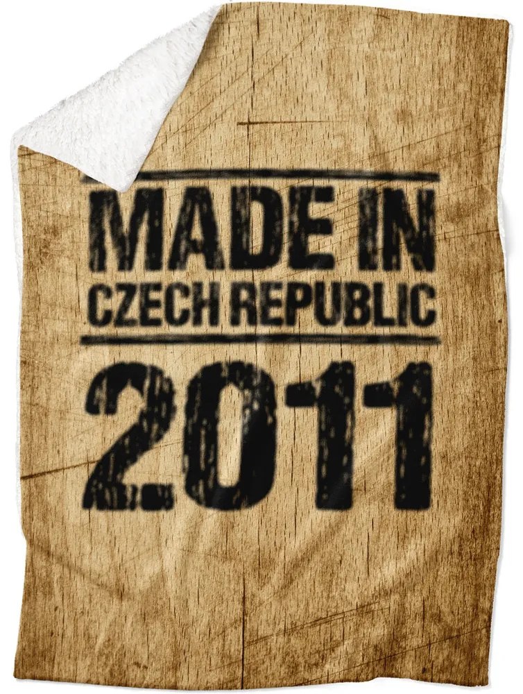 Deka Made In (rok: 2011, Podšití beránkem: ANO)