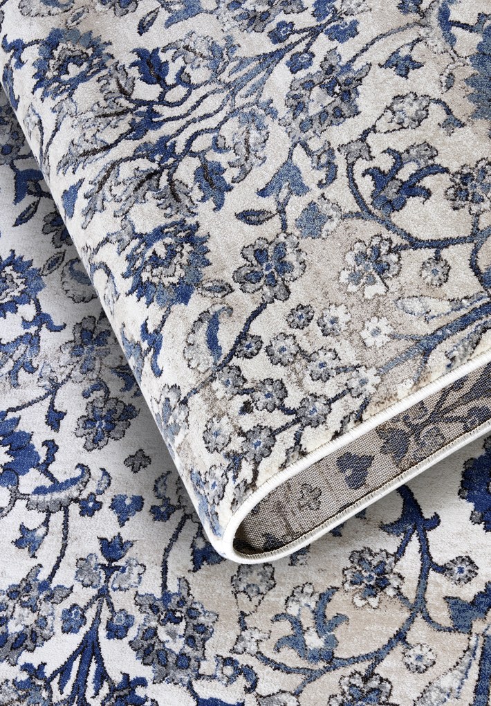 Villeroy & Boch Kusový koberec 106120 Cream, Blue, 160x235, modrá, ložnice