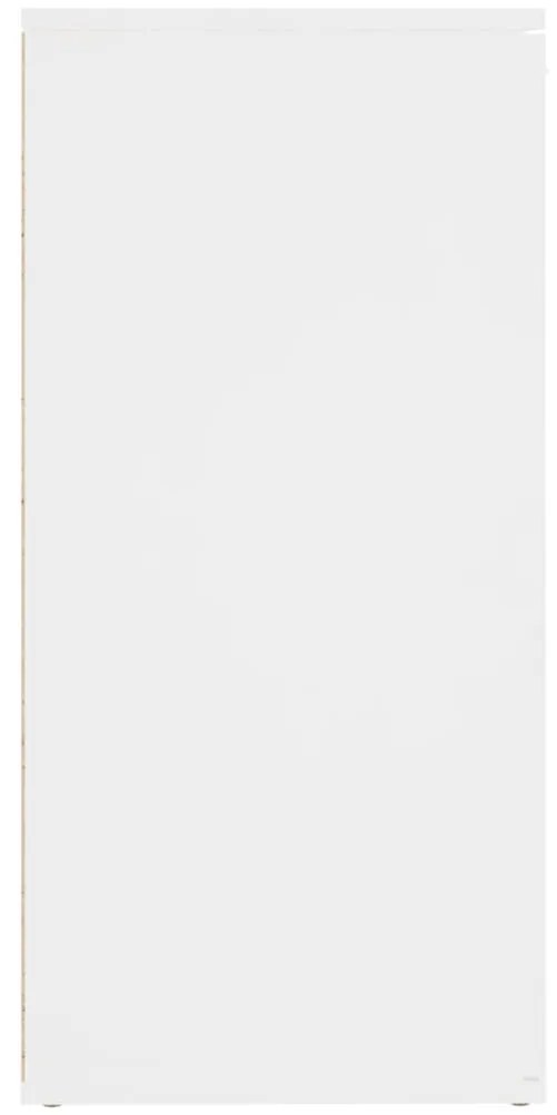 vidaXL Marketos Příborník bílý 160 x 36 x 75 cm kompozitní dřevo