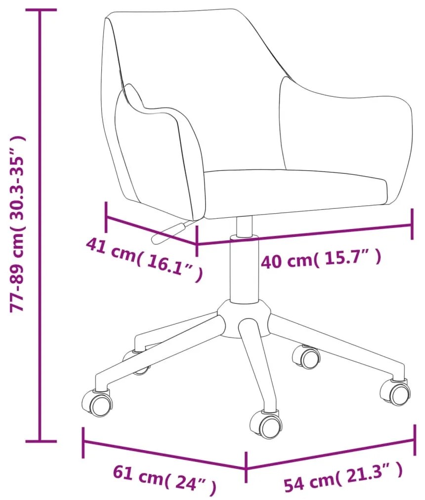 Otočné jídelní židle 2 ks světle šedé textil - Default Title