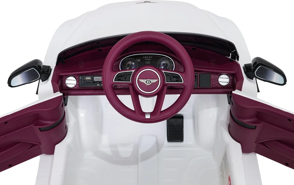 Ramiz Dětské elektrické autíčko Bentley Bentayga S bílé
