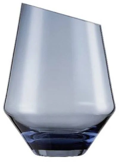 Zwiesel Glass Křišťálová váza na květiny Zwiesel Diamonds II / 22 cm / modrá