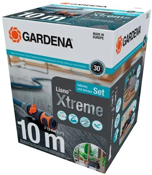 Zahradní hadice gardena hadice zahradní, textilní liano xtreme s adamtérem - délka 10 m