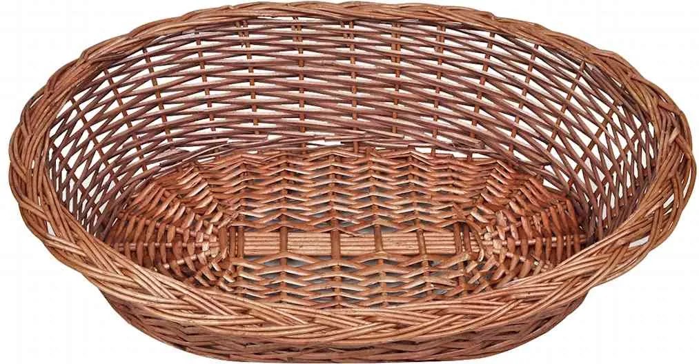 Proutěný koš / pelech pro psa přírodní 69 cm 170341