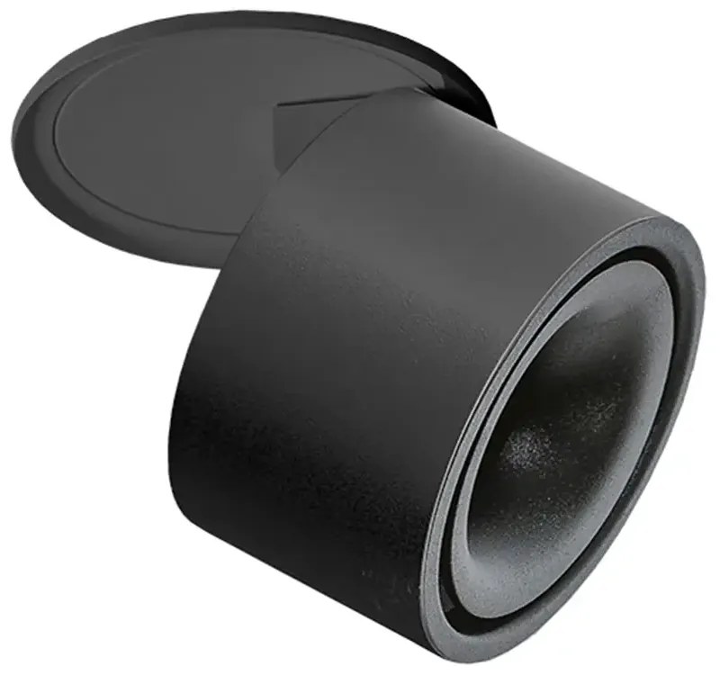 LED svítidlo Costa Spot černé do sádrokartonu