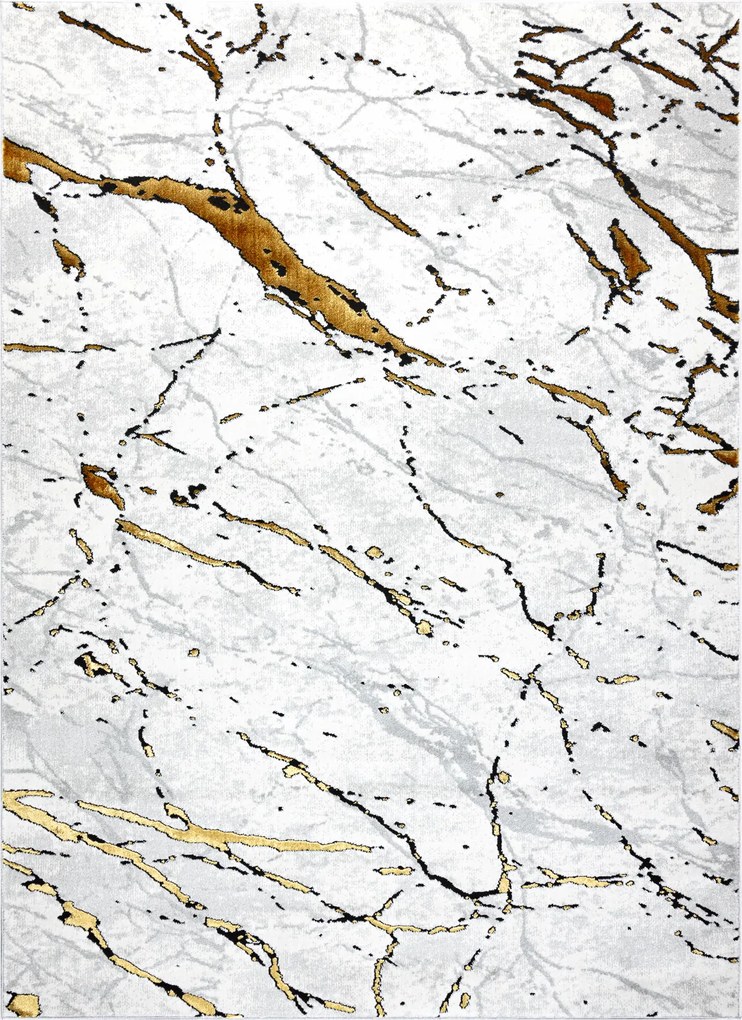 Kusový koberec Allure 1963 white/gold, 280x370, biela, kancelária, Dywany Łuszczów