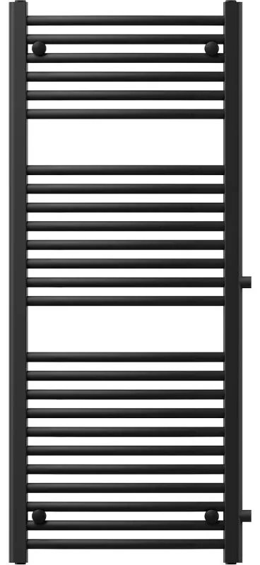 Mexen Ares, topné těleso 1200 x 500 mm, 531 W, boční pravé a spodní připojení, černá, W102-1200-500-00-70-S
