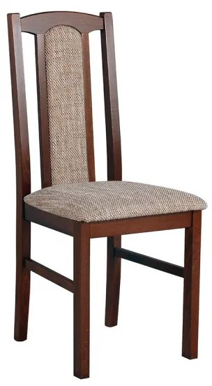 Jídelní židle Dalem VII, Barva dřeva: ořech, Potah: Hygge D91