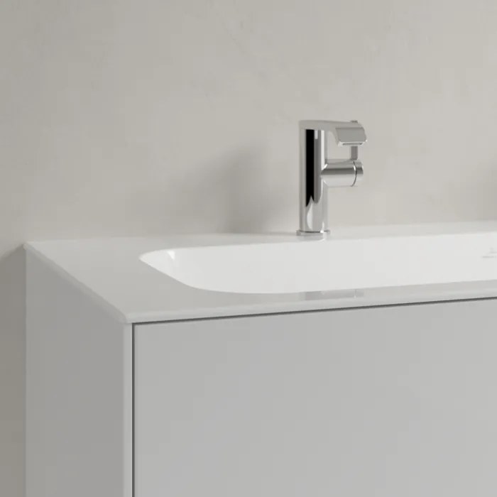 VILLEROY & BOCH Villeroy &amp; Boch FINION - Umyvadlo na skříňku, 1200x500 mm, bez přepadu, Bílá Alpin CeramicPlus 4164C1R1