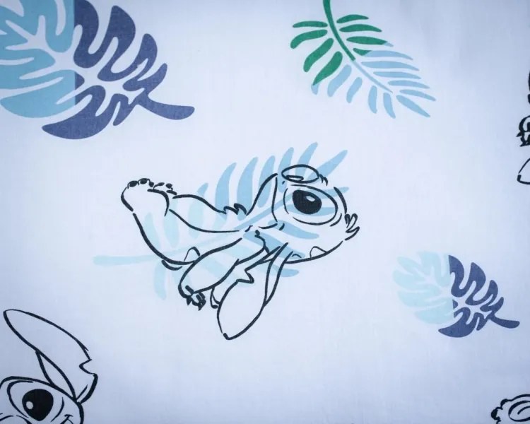 Jerry Fabrics Povlečení do postýlky Lilo and Stitch Frog baby 100x135, 40x60 cm