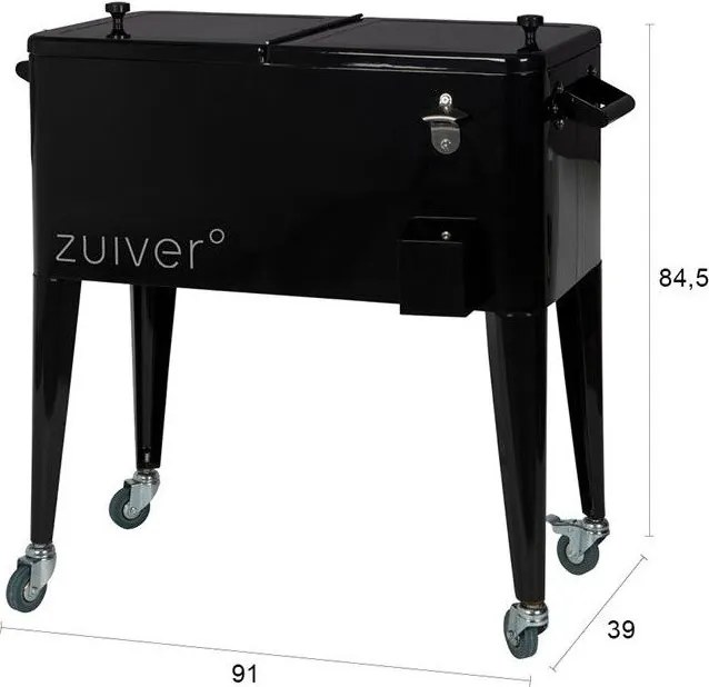 Černý chladicí box Cooler Be Cool – Zuiver