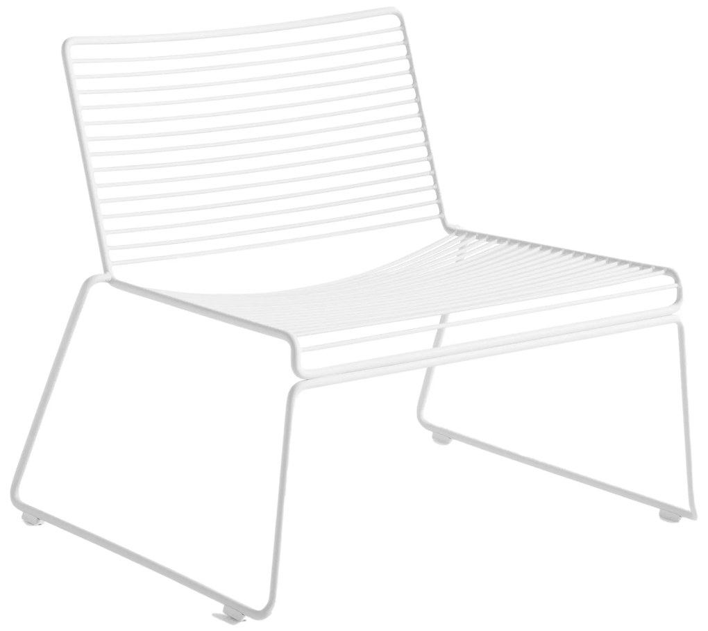 HAY Křeslo Hee Lounge Chair, White