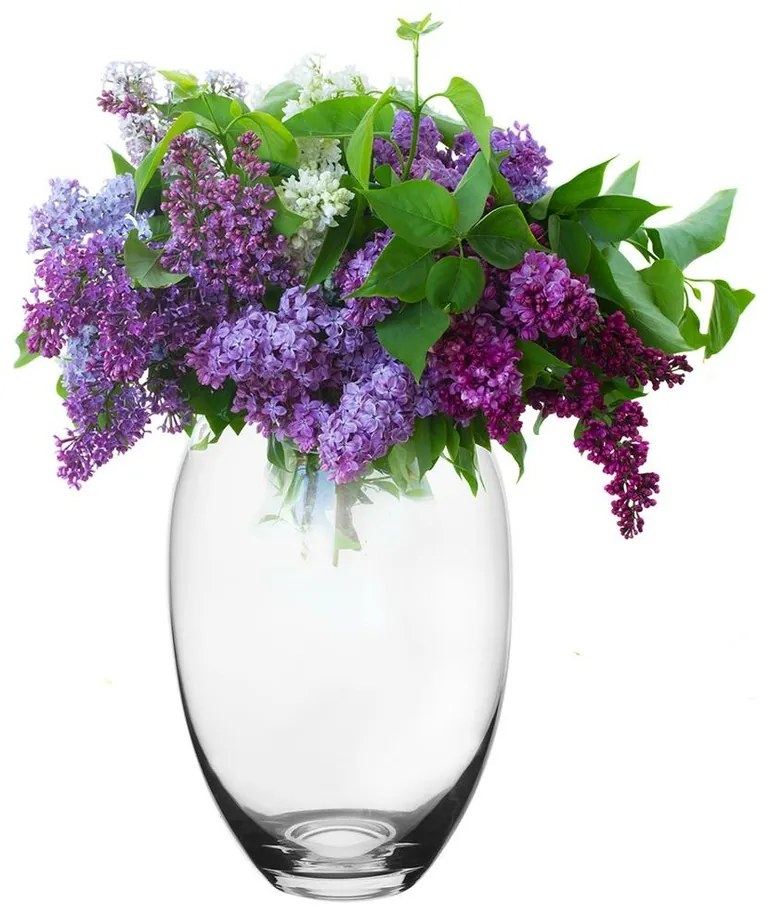 Crystalex Skleněná váza, 15,5 x 22,5 cm
