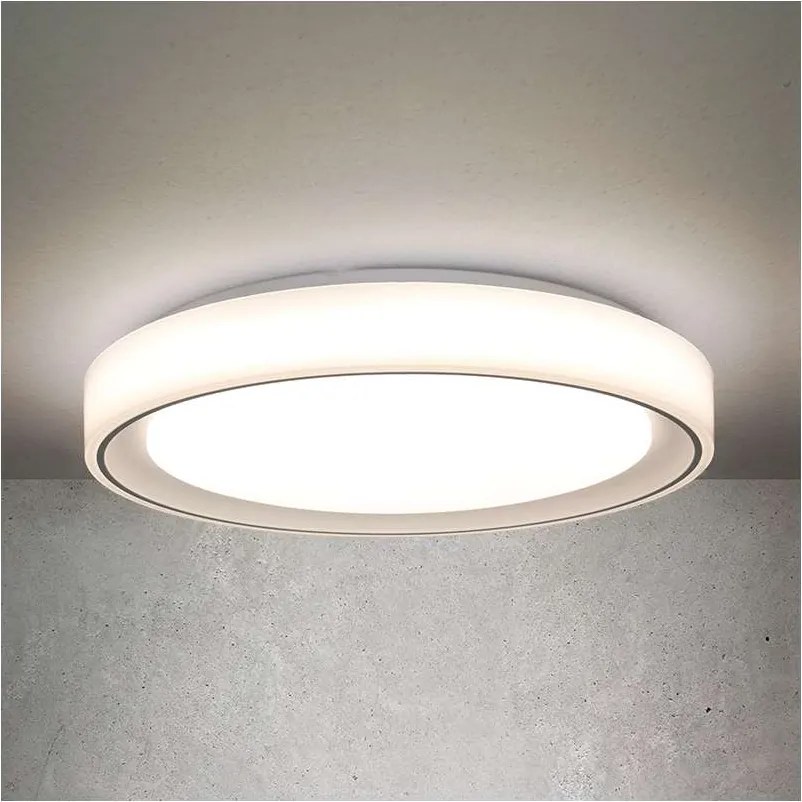 LED stropní světlo s dálkovým ovládáním Floco RGB - průměr 40 cm, bílá