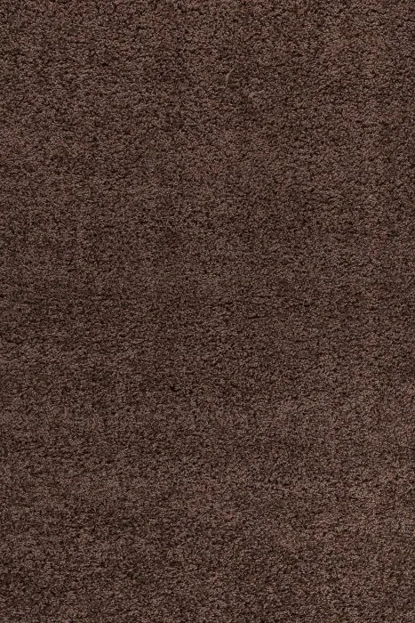 Vopi | Kusový koberec Life Shaggy 1500 brown - Průměr 120 cm