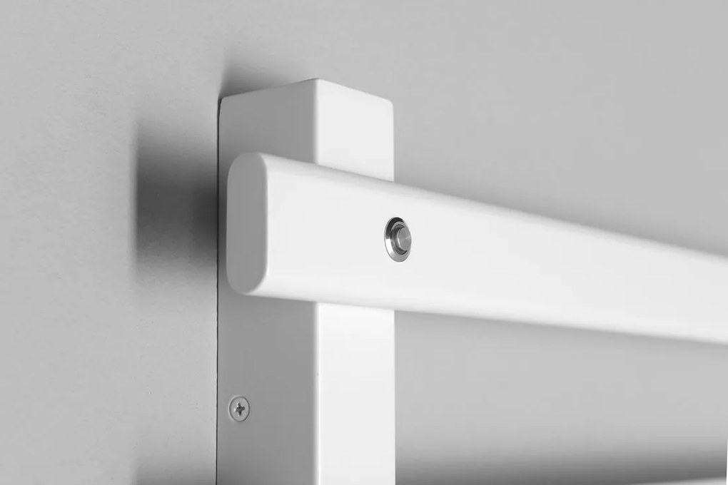 Sapho Elcor elektrický sušák ručníků 480 x 920 x 50 mm 128W bílá EB450