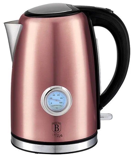 BERLINGERHAUS Rychlovarná konvice 1,7 l s termostatem I-Rose Edition BH-9070