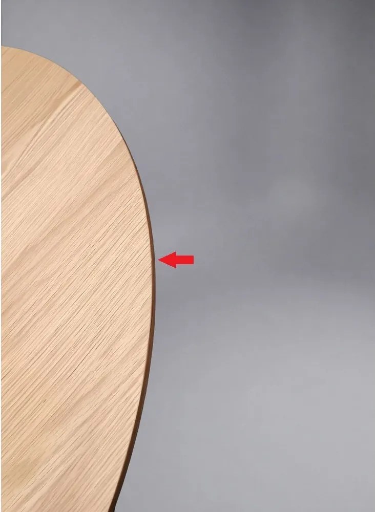 Jídelní stůl s deskou v dubovém dekoru 95x180 cm Nola - II. jakost – Unique Furniture