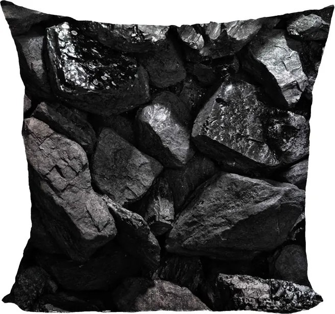 Polštář Uhlí 40x40 cm 