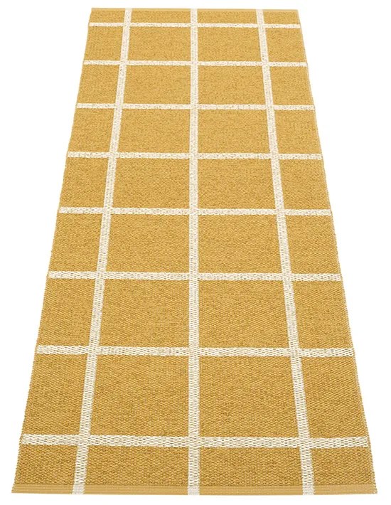 Vinylový koberec Pappelina ADA Ochre/Beige Metallic velikost: 70x225cm