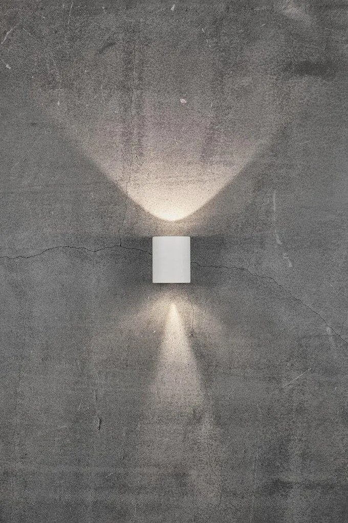 NOR 49701001 Venkovní nástěnné svítidlo Canto 2 2x6W LED bílá čirá - NORDLUX