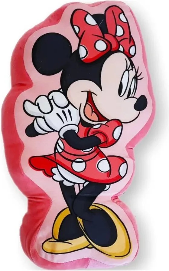 Tvarovaný 3D polštář Minnie Mouse - Disney - 39 x 23 cm