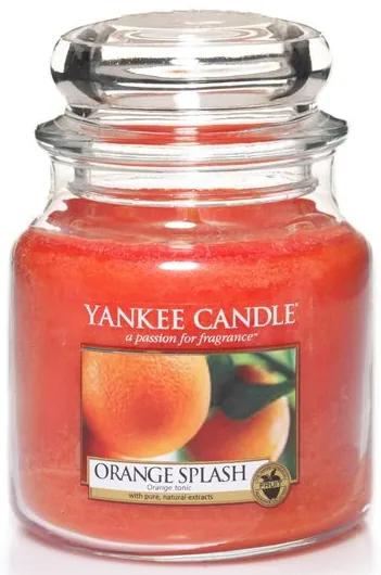 Vonná svíčka Yankee Candle ORANGE SPLASH - střední