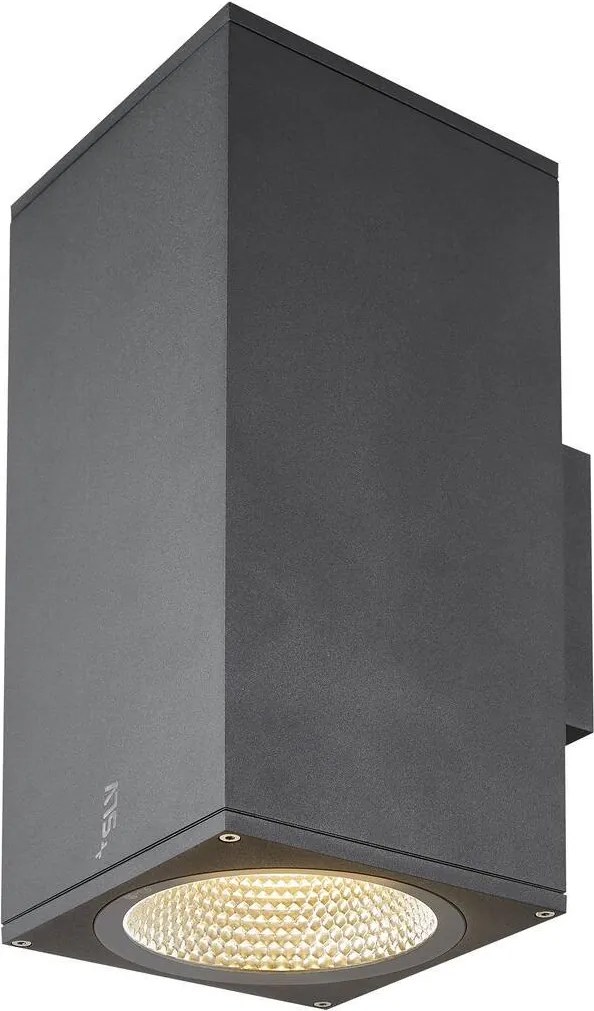 LA 1003438 ENOLA SQUARE UP/DOWN L Outdoor, nástěnné LED svítidlo, antracitové, CCT 3000/4000K - BIG WHITE (SLV)