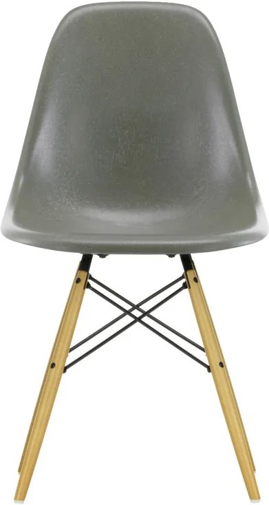 Vitra Židle Eames Fiberglass DSW, raw umber/golden maple