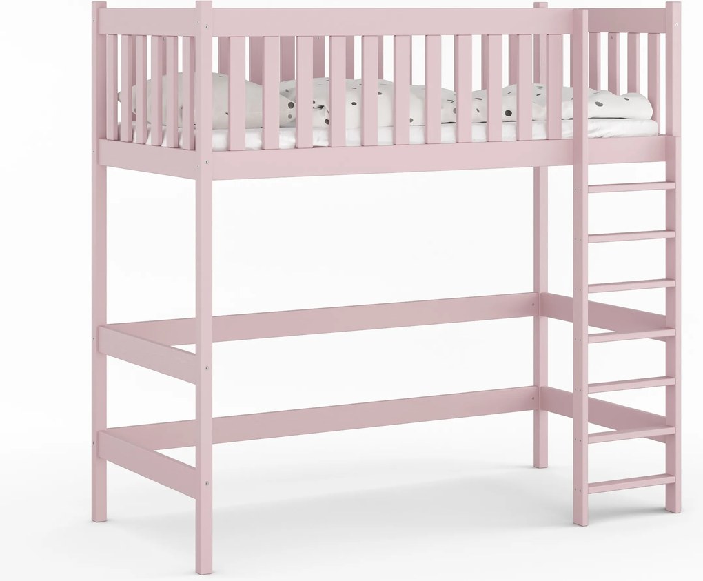 Rkids | Vyvýšená postel Enzo Růžová