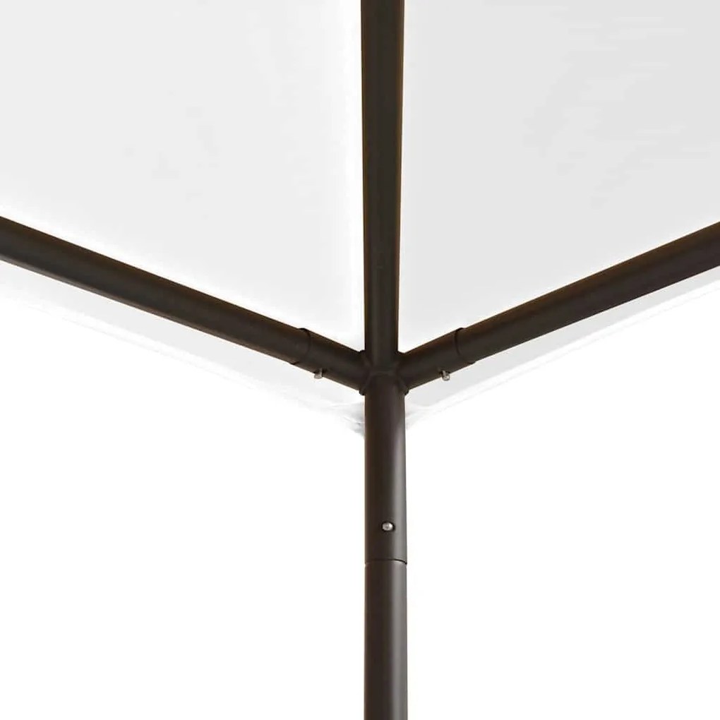 Altán 3 x 3 x 2,9 m bílý 180 g/m² 312241