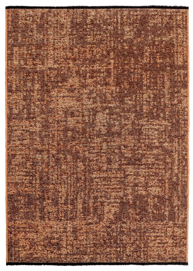 Pratelný koberec v terakotové barvě 80x150 cm Space 1900 – Ayyildiz Carpets