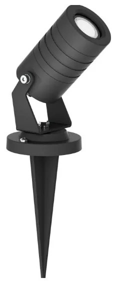 LGM UT-50562-W30-01 Reflektorové svítidlo UTAH 2 se zápichem LED 4W 160lm 3000K 24V IP65 černá RAL9011 - LIGMAN