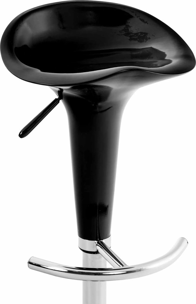 Sada 2 barových židlí Saddle – černá