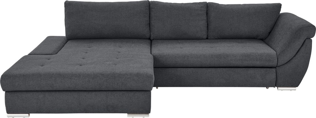 XXXLutz ROHOVÁ SEDAČKA, textil, šedá Carryhome - Sedací soupravy - 000812007502