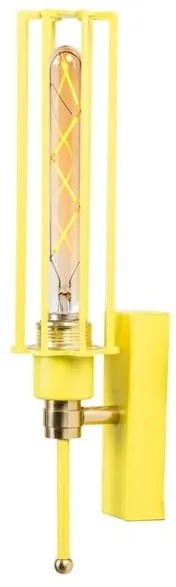 Žlutá nástěnná lampa Single II