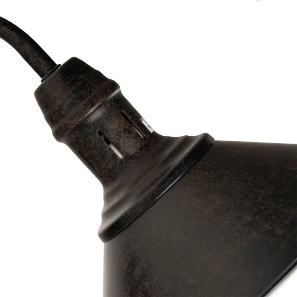 Brilagi - Nástěnná lampa FORGE 1xE27/60W/230V černá