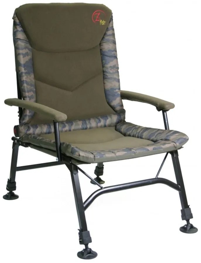 Zfish Křeslo Hurricane Camo Chair