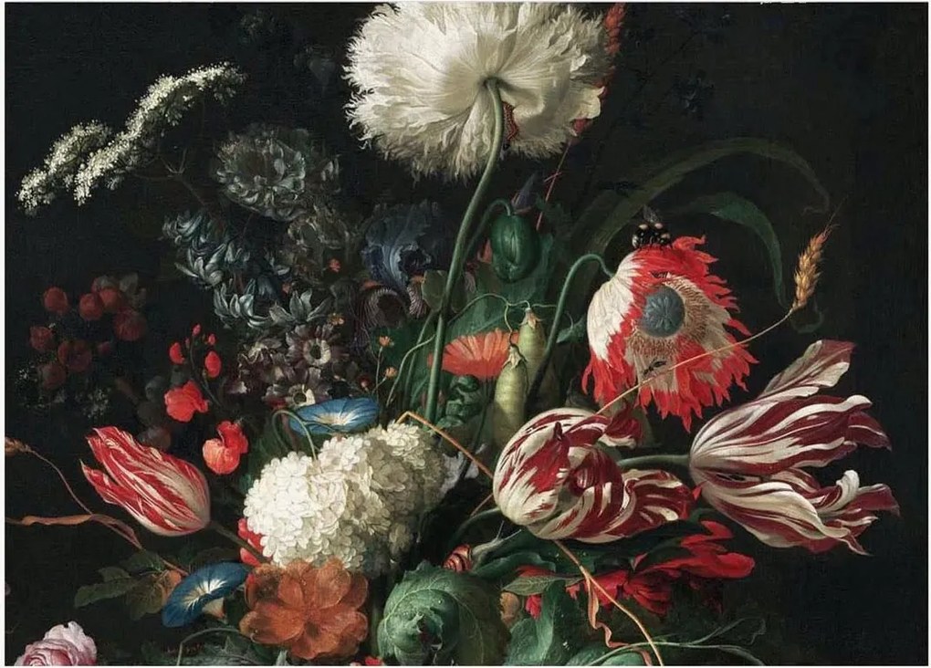 Tapeta Golden Age Flowers I