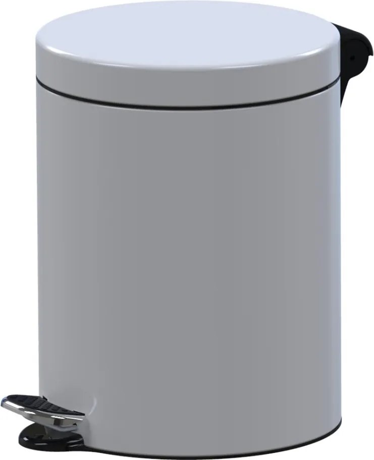 Odpadkový nášlapný koš EnpragFreedom Fresh 5l, šedá